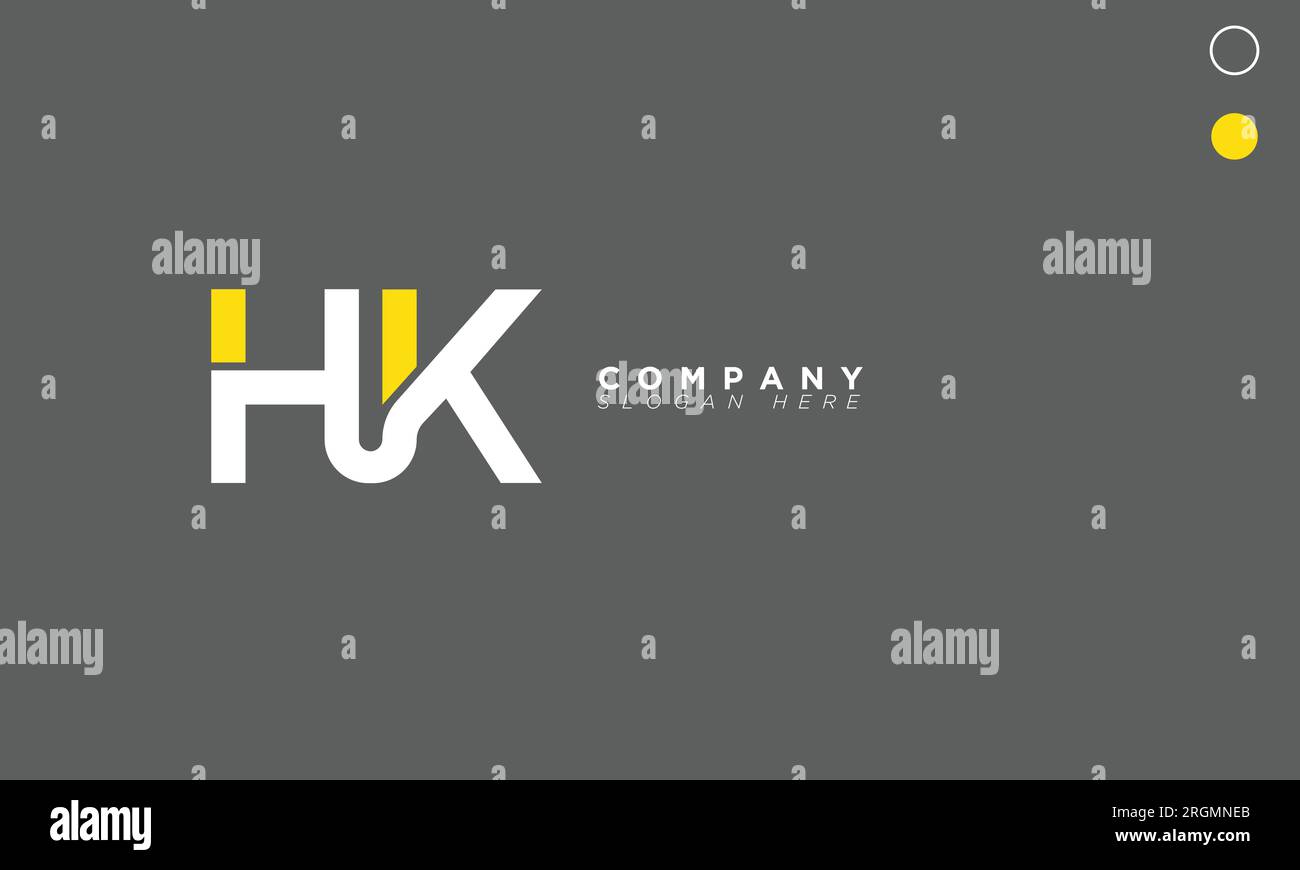 HK Alphabet letters Initials Monogram logo Stock Vector Image & Art - Alamy