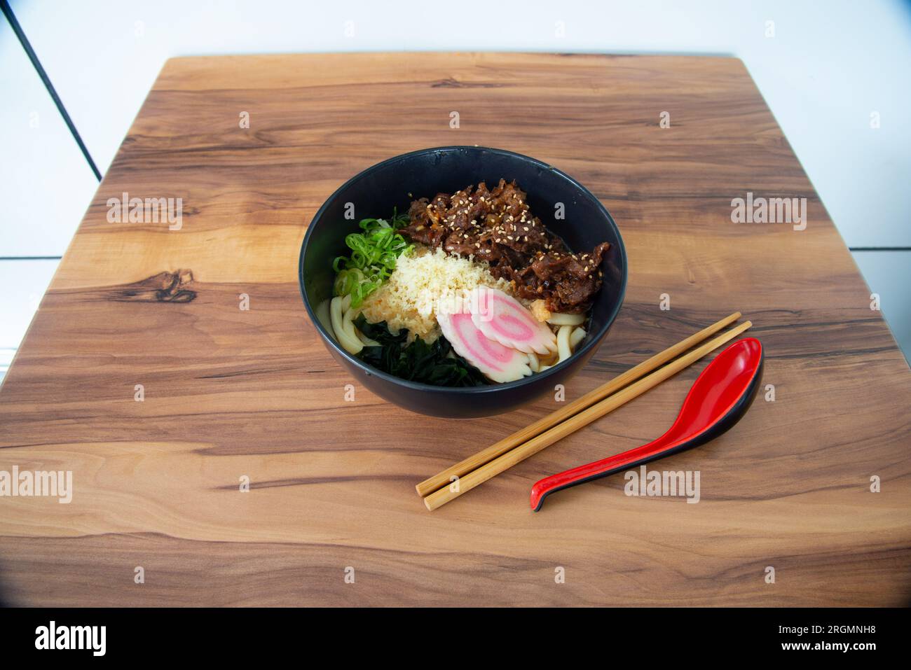 Japanese Food in display for the photo shoot in Tokyo, Japan. Nowadays ...