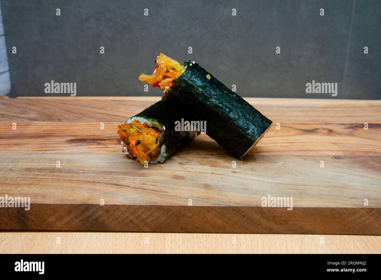 Japanese Food in display for the photo shoot in Tokyo, Japan. Nowadays ...