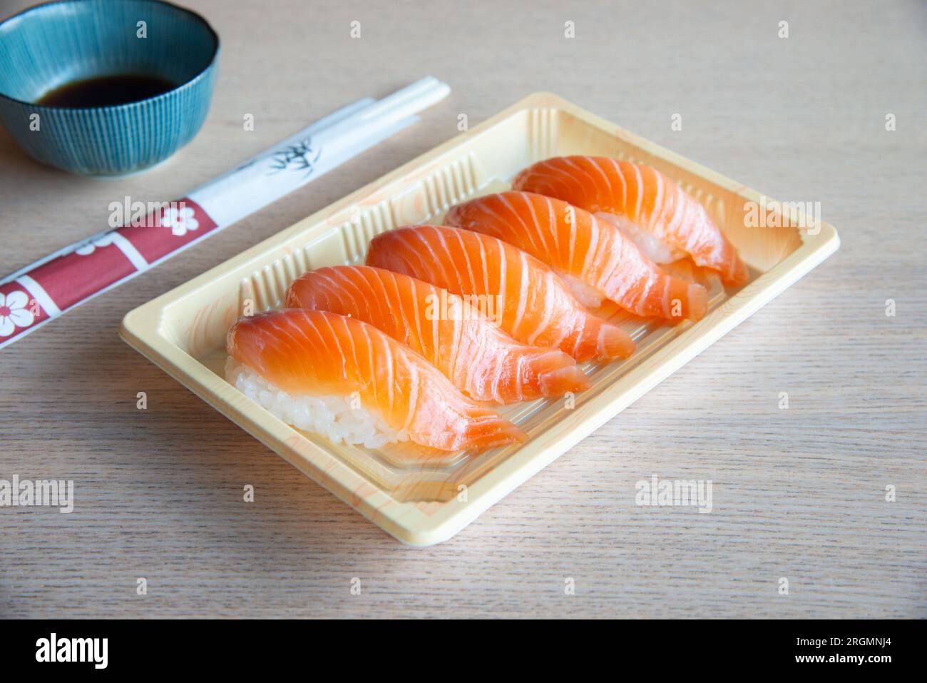 Japanese Food in display for the photo shoot in Tokyo, Japan. Nowadays ...