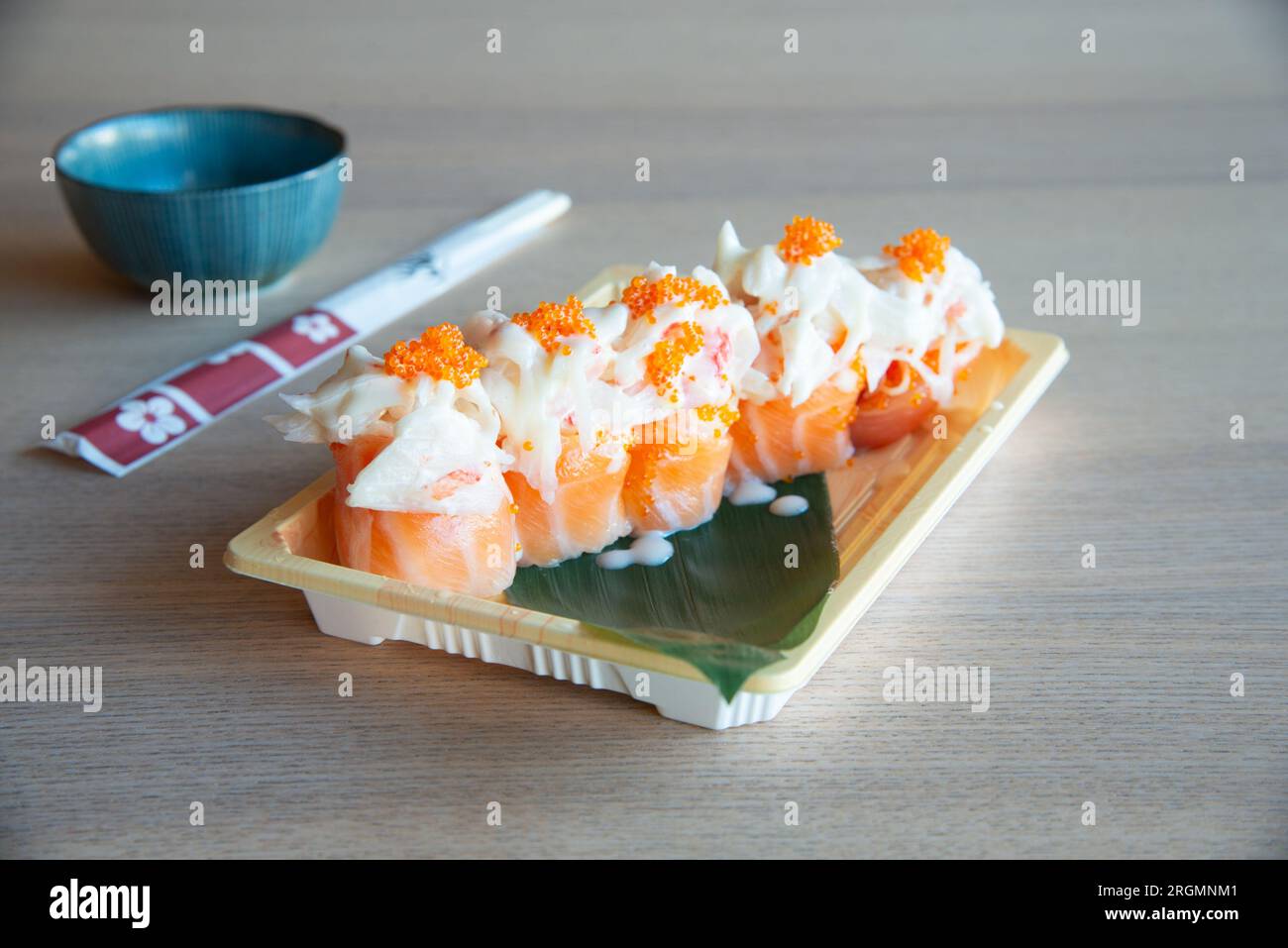 Japanese Food in display for the photo shoot in Tokyo, Japan. Nowadays ...
