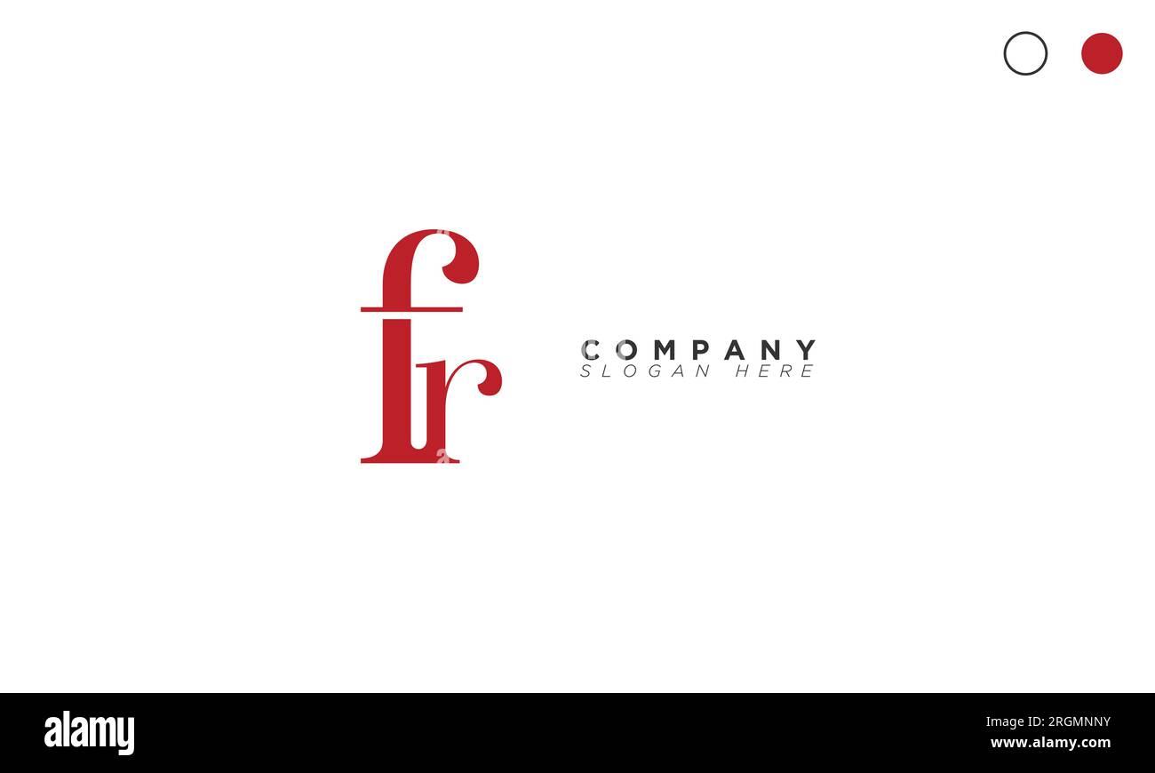 FR Alphabet letters Initials Monogram logo Stock Vector Image & Art - Alamy