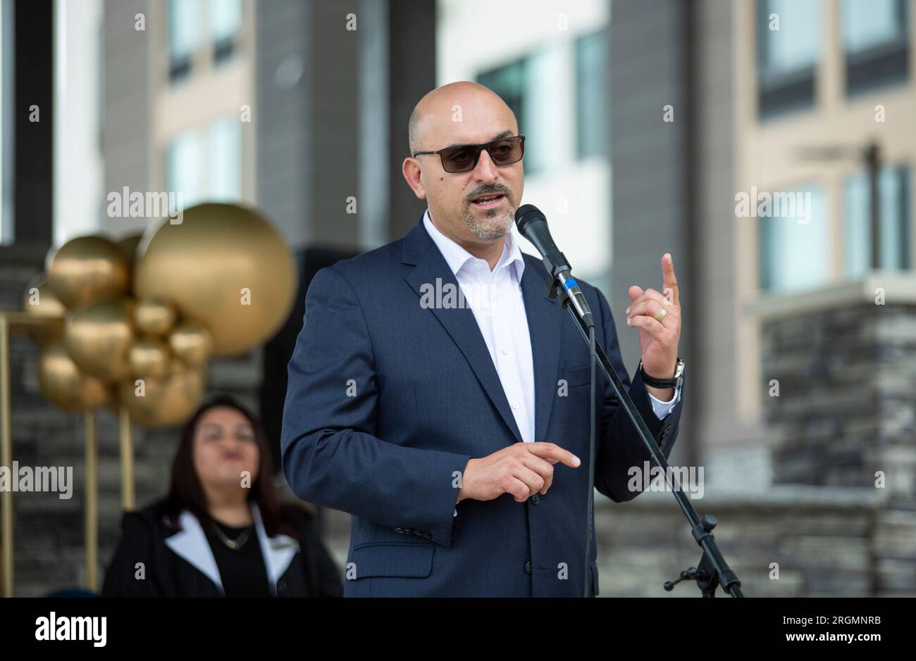 Mint Gaming Hall Vice President and General Manager Johan Mirkovic ...