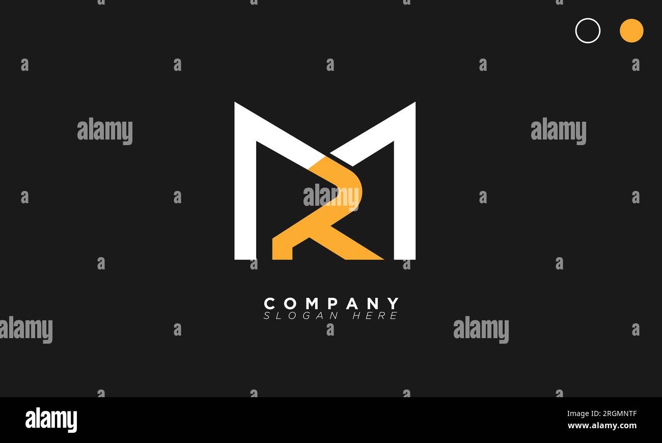 MR Alphabet letters Initials Monogram logo Stock Vector Image & Art - Alamy