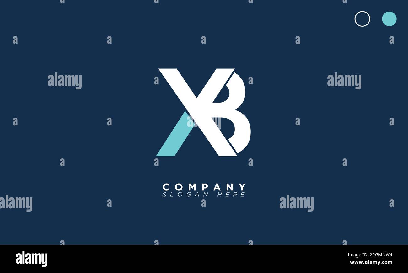XB Alphabet letters Initials Monogram logo Stock Vector Image & Art - Alamy