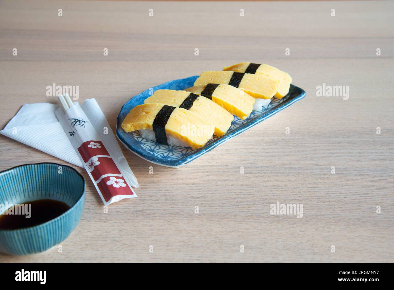 Japanese Food in display for the photo shoot in Tokyo, Japan. Nowadays ...
