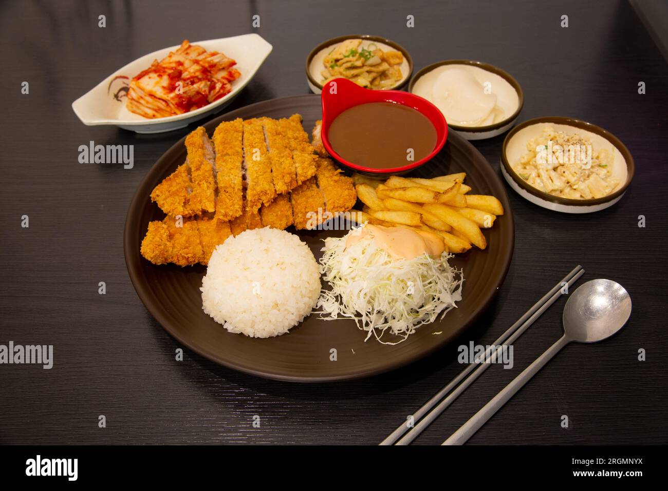 Japanese Food in display for the photo shoot in Tokyo, Japan. Nowadays ...