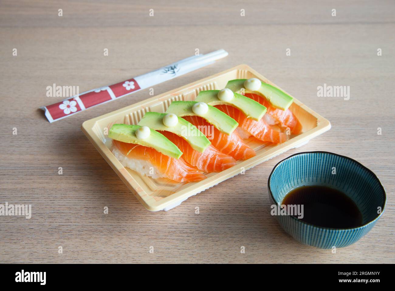 Japanese Food in display for the photo shoot in Tokyo, Japan. Nowadays ...