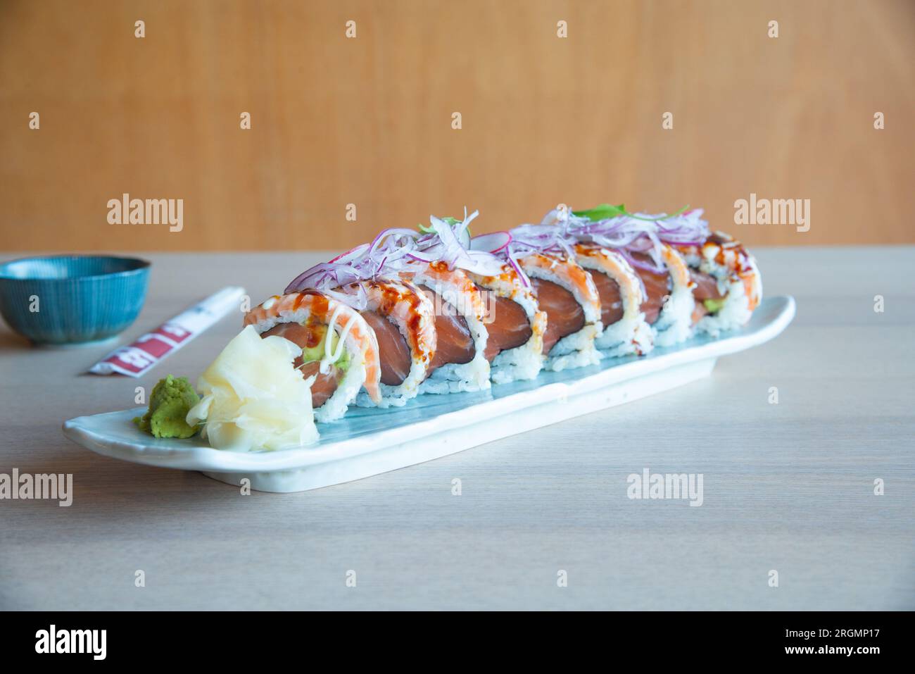 Japanese Food in display for the photo shoot in Tokyo, Japan. Nowadays ...