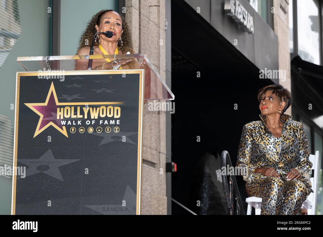 Hollywood, USA. 10th Aug, 2023. Freda Payne and Melba Moore attend ...