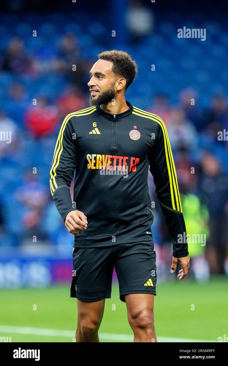 Anthony baron, French football player, playing as defender for Servette ...