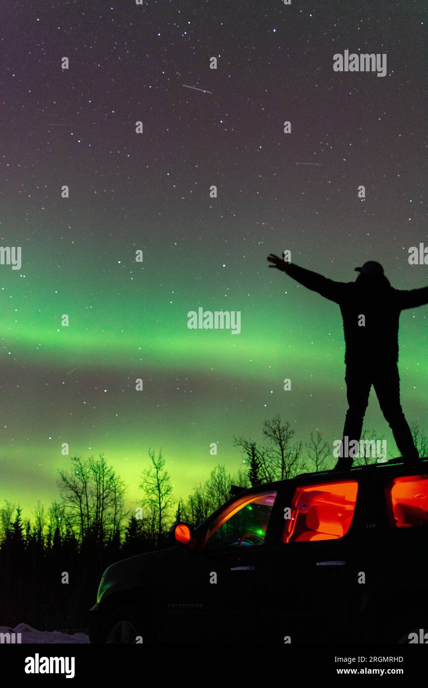 Northern lights on rare hi-res stock photography and images - Alamy
