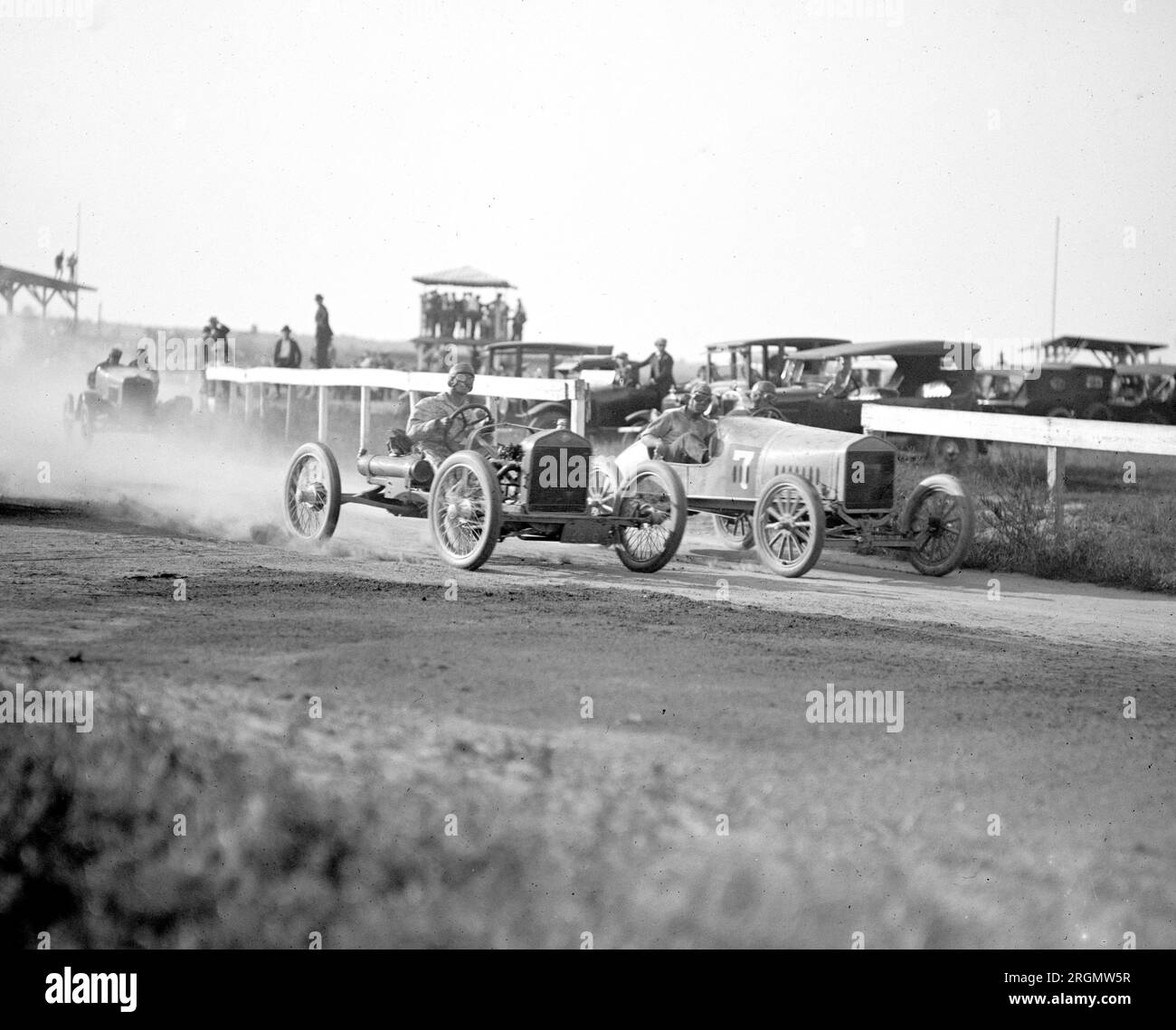 Dirt track racing Black and White Stock Photos & Images - Alamy