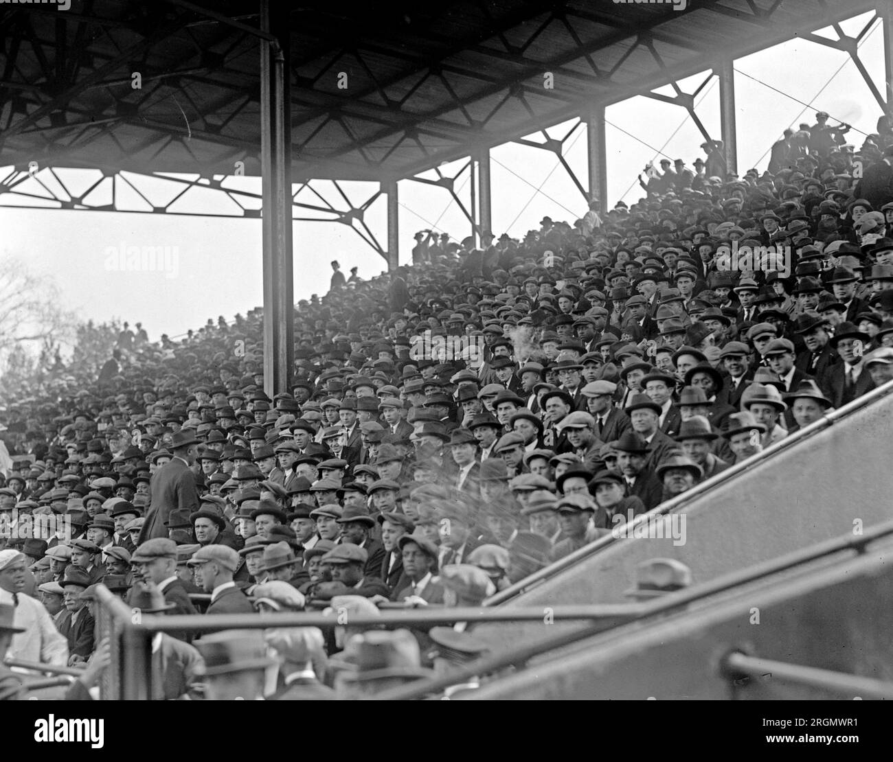 Season opening day Black and White Stock Photos & Images - Alamy