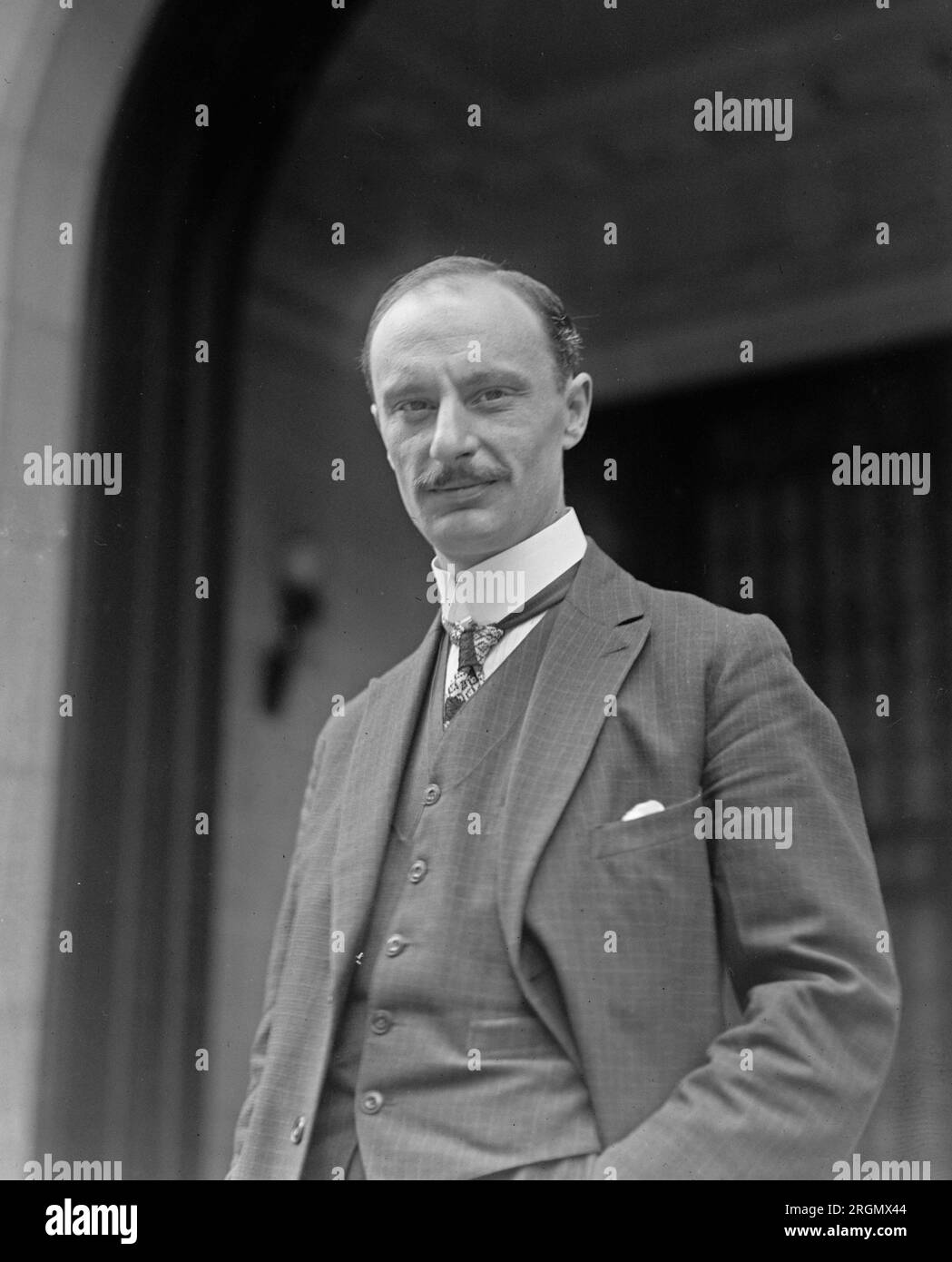 Portrait of Maurice Ulser ca. 1923 Stock Photo - Alamy