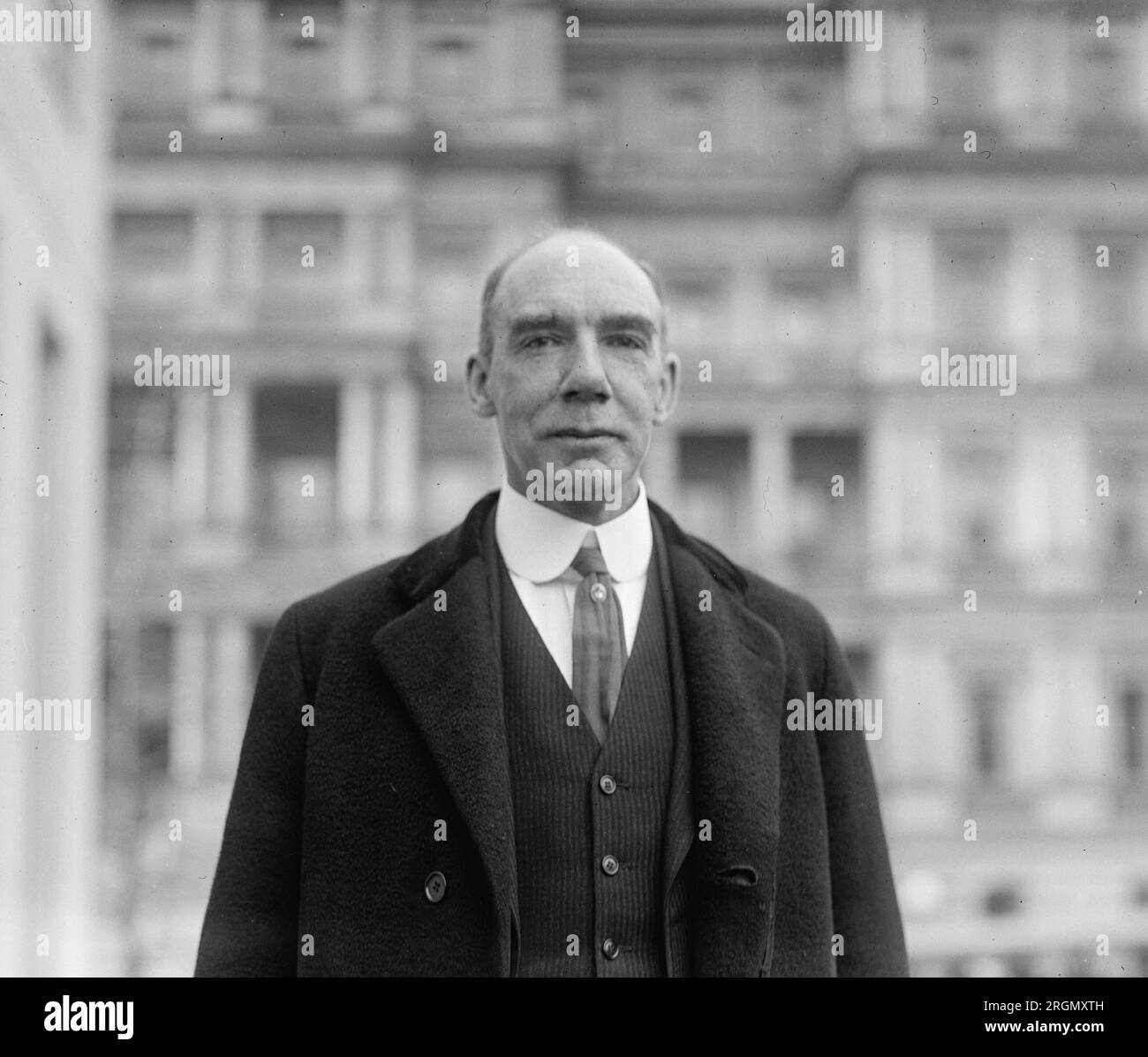 Henry R. Rathbone, Jr. standing outdoors ca. 1923 Stock Photo - Alamy