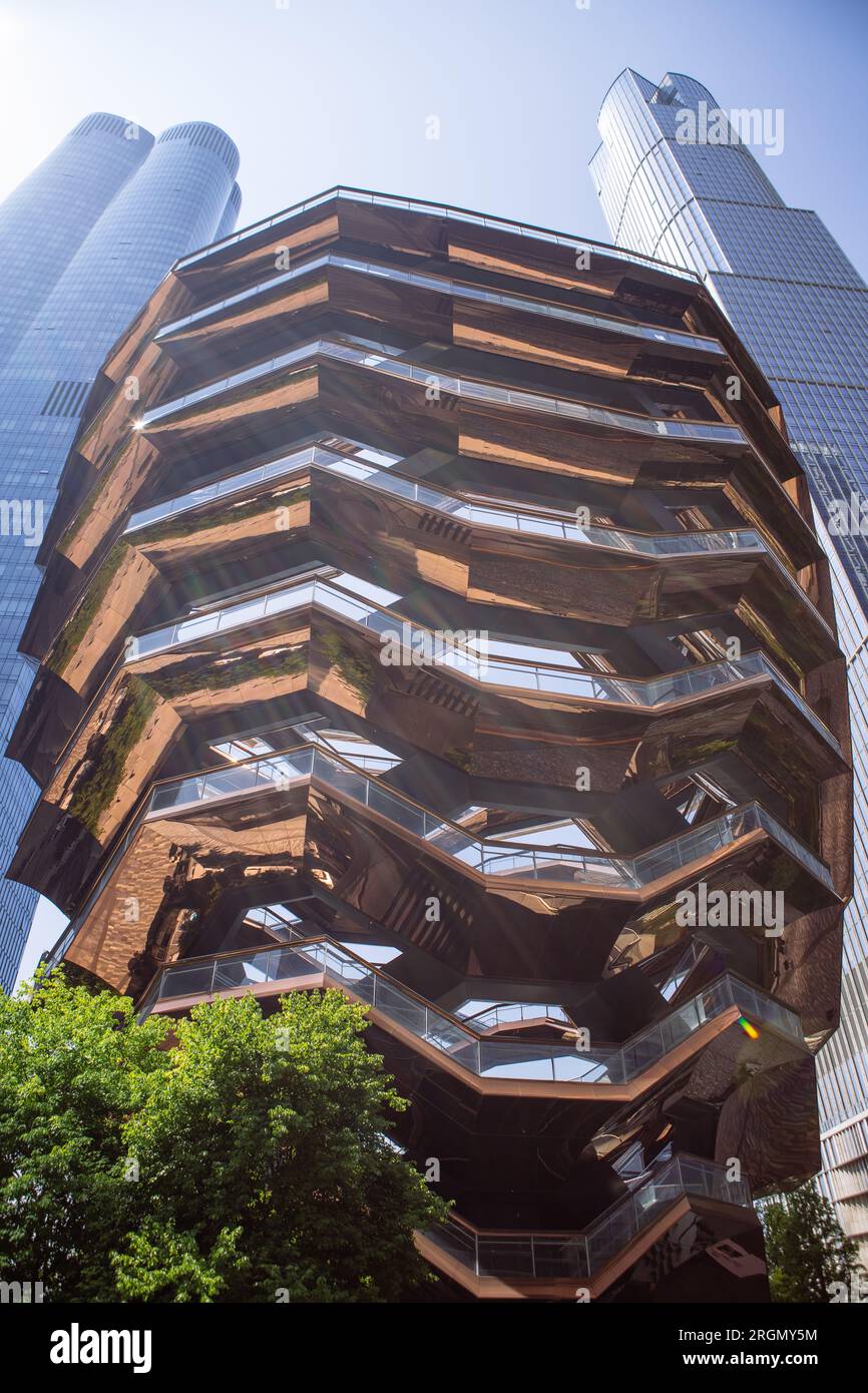 The Vessel a structure and visitor attraction built as part of the ...