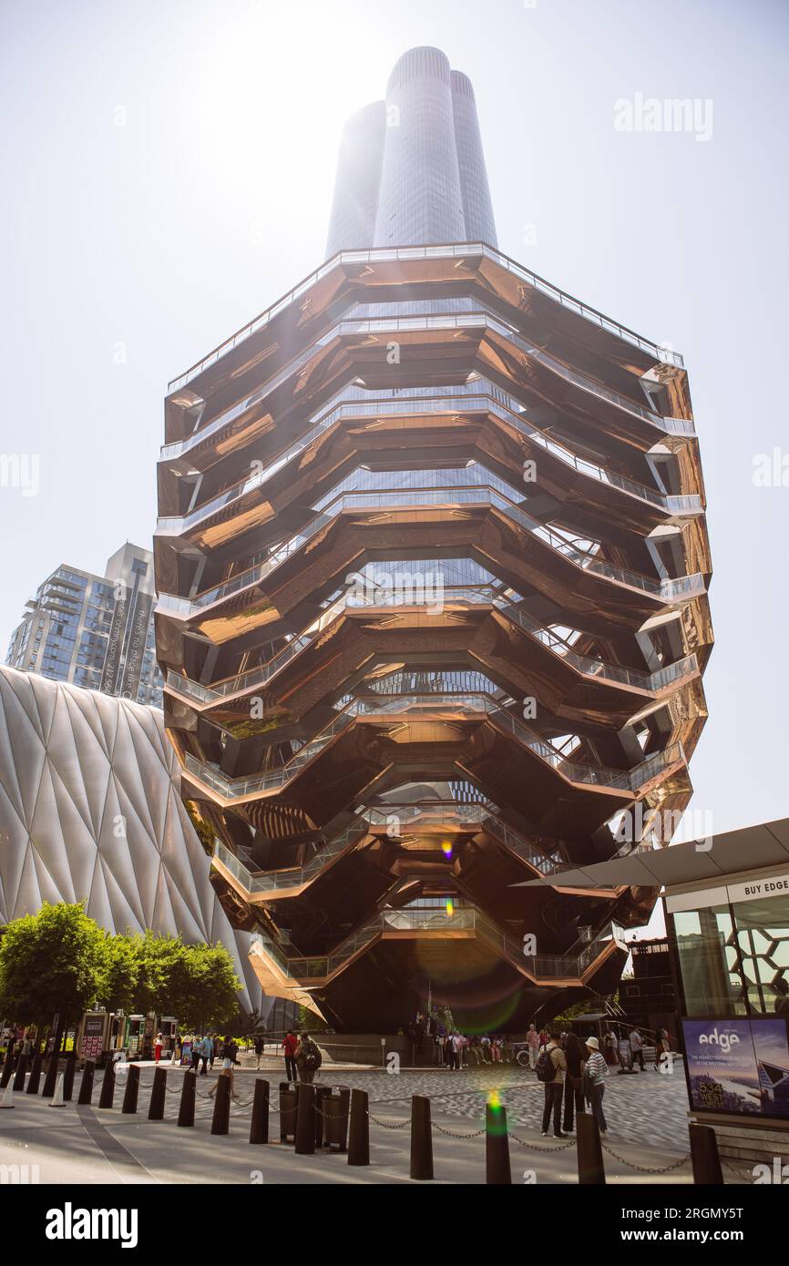 The Vessel a structure and visitor attraction built as part of the ...