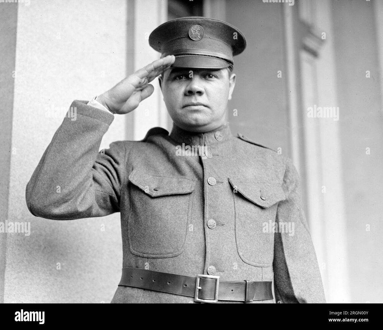 Babe ruth saluting hi-res stock photography and images - Alamy