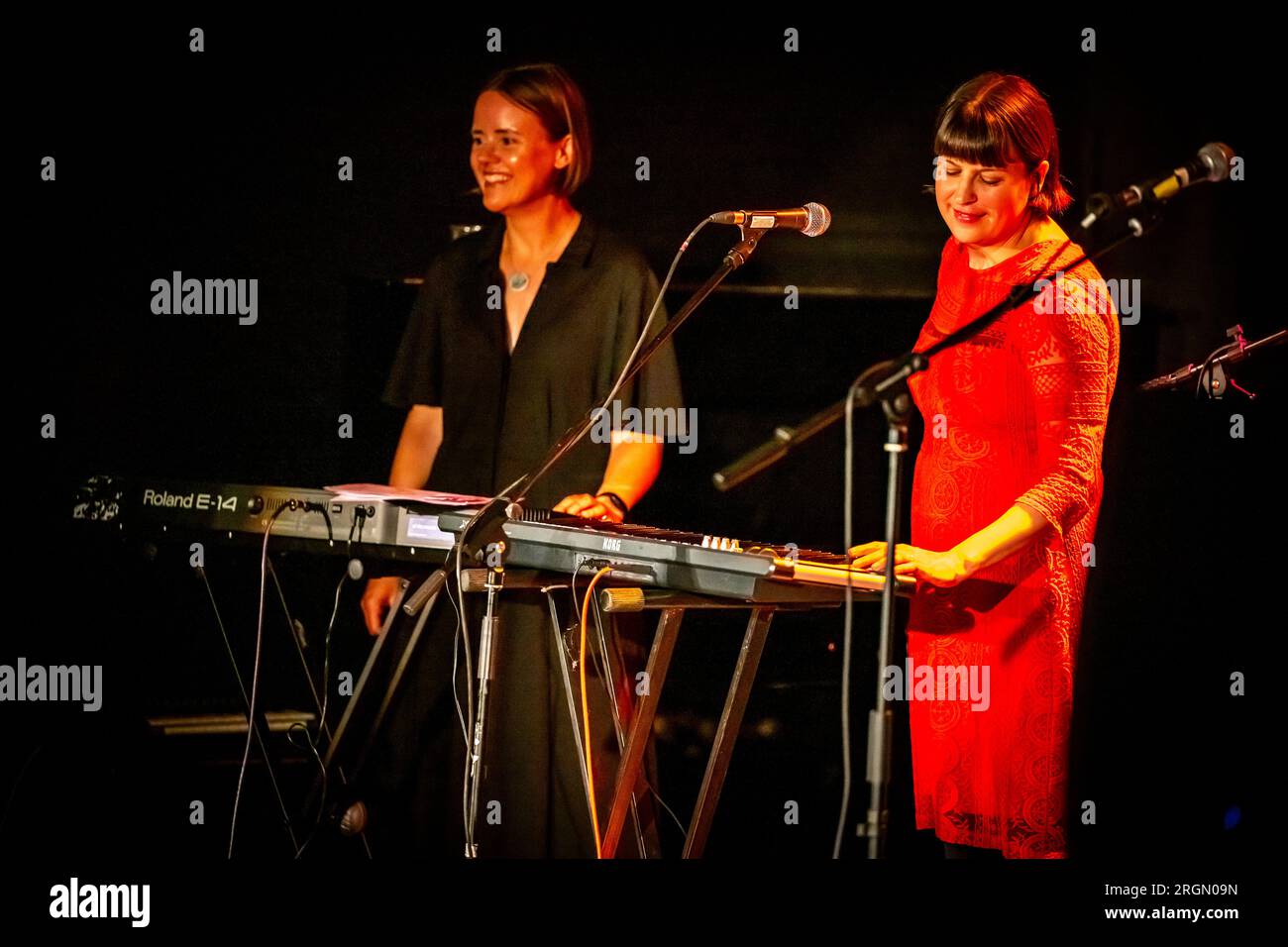 Edinburgh, Scotland. Thu 10 August 2023. Scottish indie band Ballboy ...