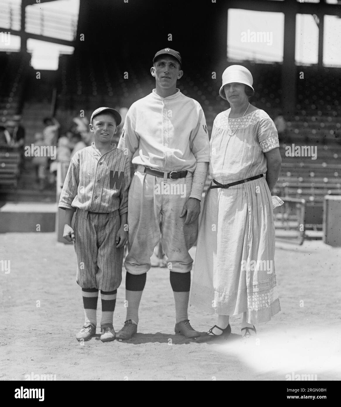 1924 Washington Senators: Family photograph of pitcher Joe Martina, his ...