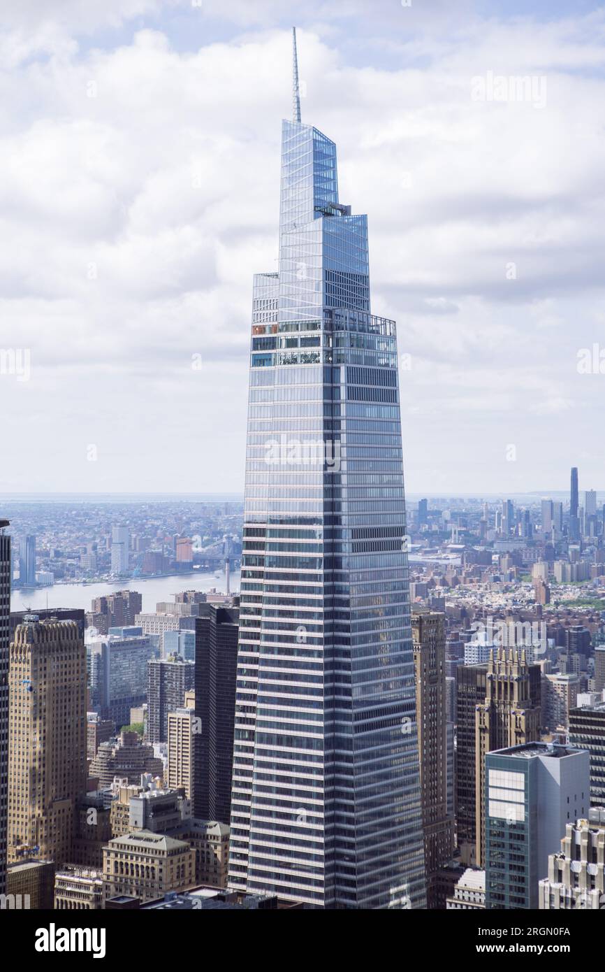 One Vanderbilt building Summit viewed from the Top of the Rock ...