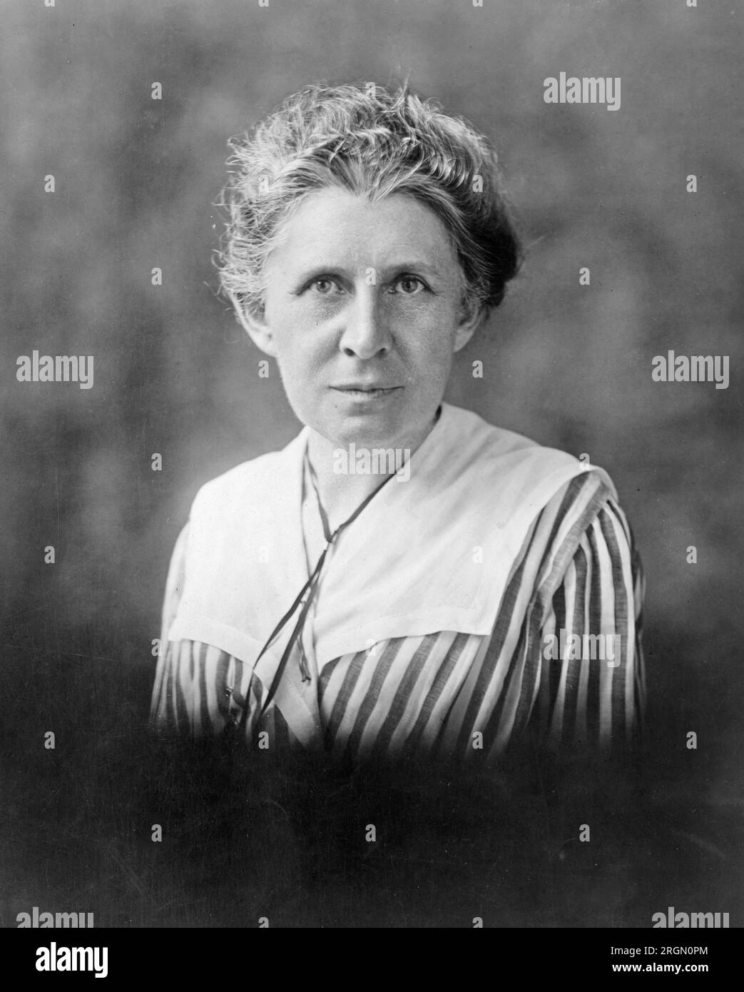Ida Tarbell, half-length portrait, facing front ca. 1910s or 1920s ...
