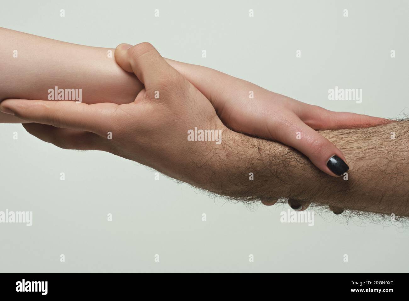 Helping hand. Holding hand, close up. Giving a helping hand. Rescue ...