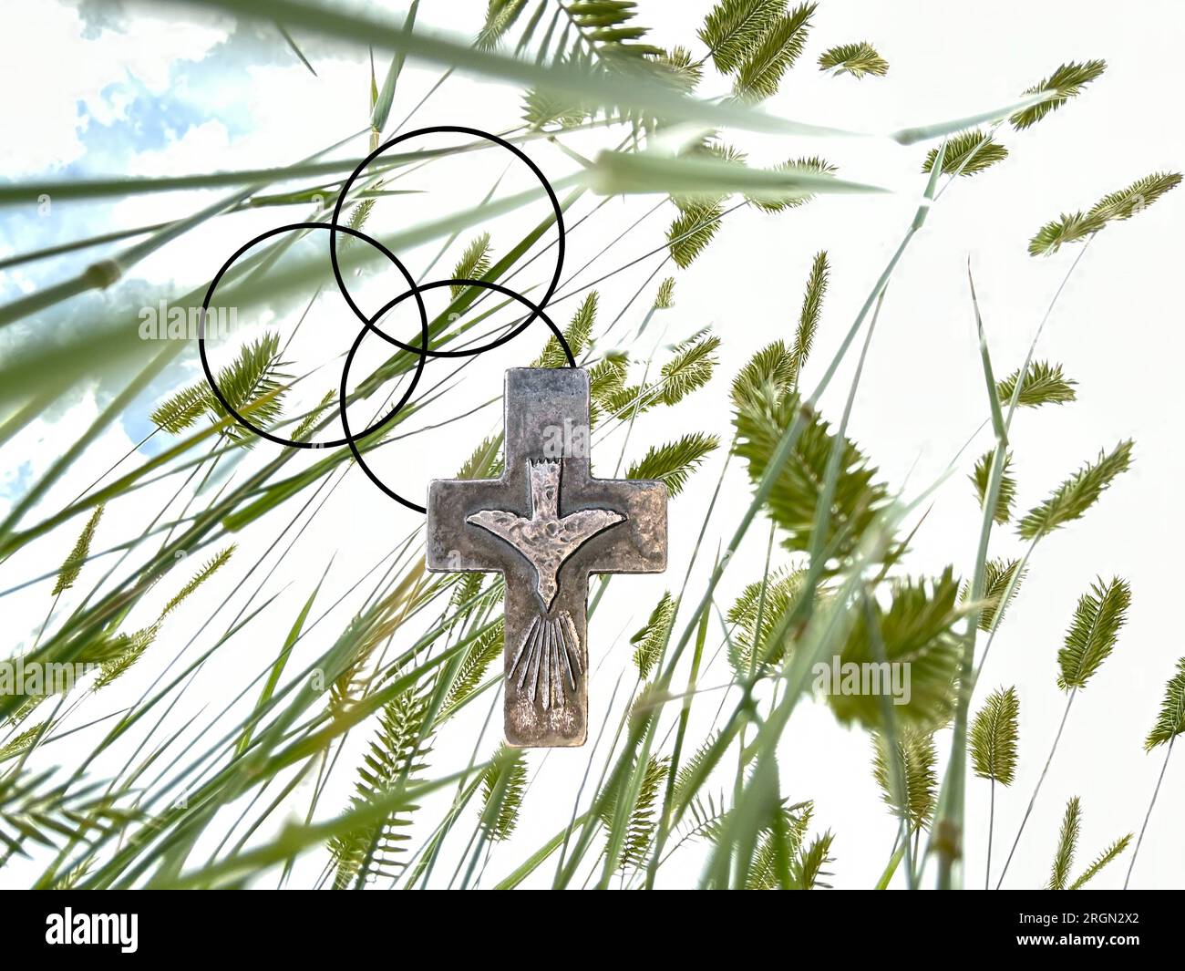 Christianity in the world is represented by 3 rings for a triune God ...