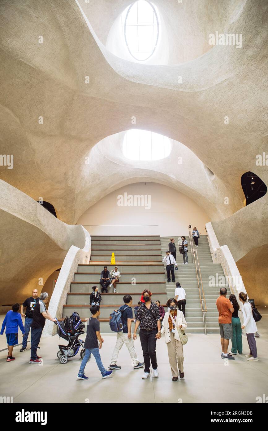 Interior of the Richard Gilder Center for Science, Education, and ...