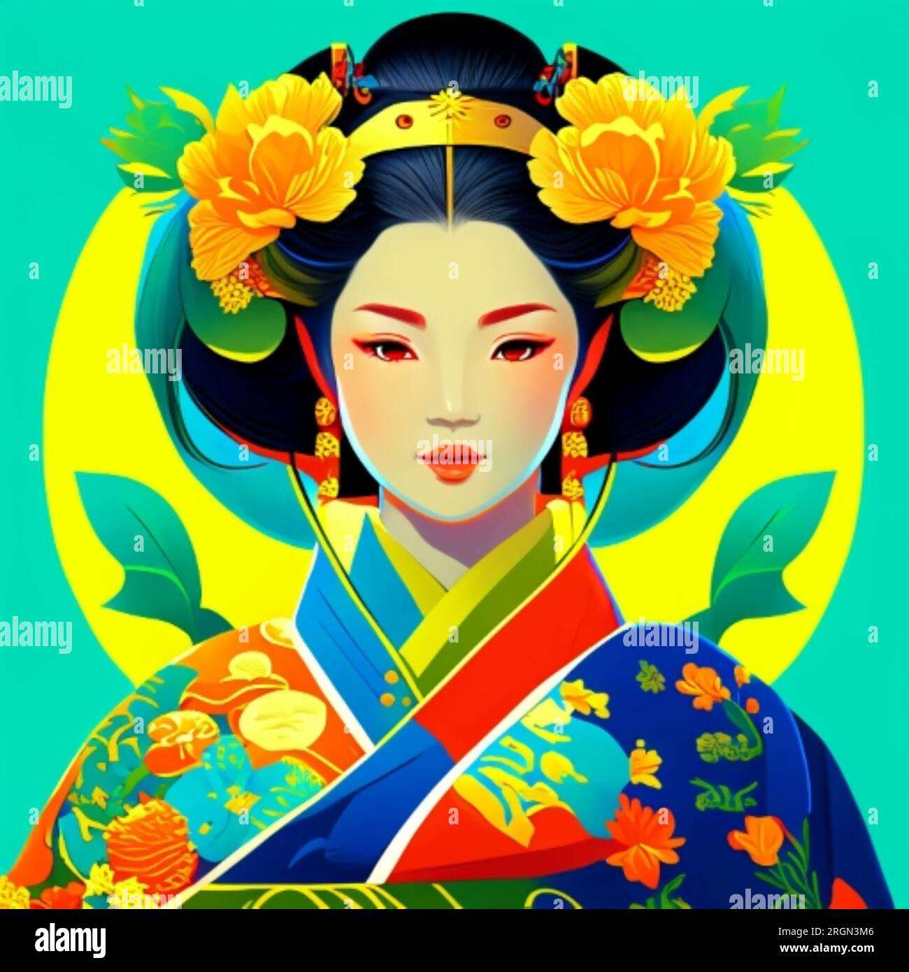 Ancient drawing of japanese culture hi-res stock photography and images ...