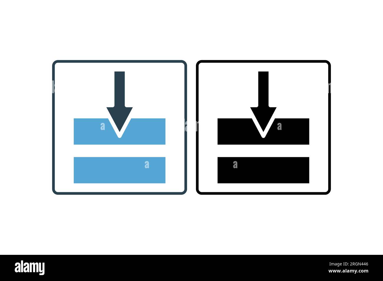 Web layout solid icons Cut Out Stock Images & Pictures - Alamy