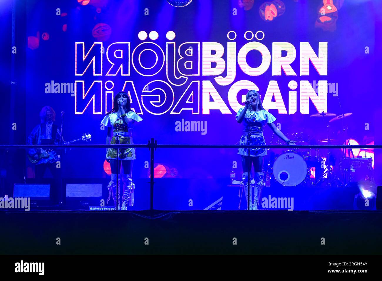 Sydney, Australia - April 9th 2022 - Abba tribute band Bjorn Again ...