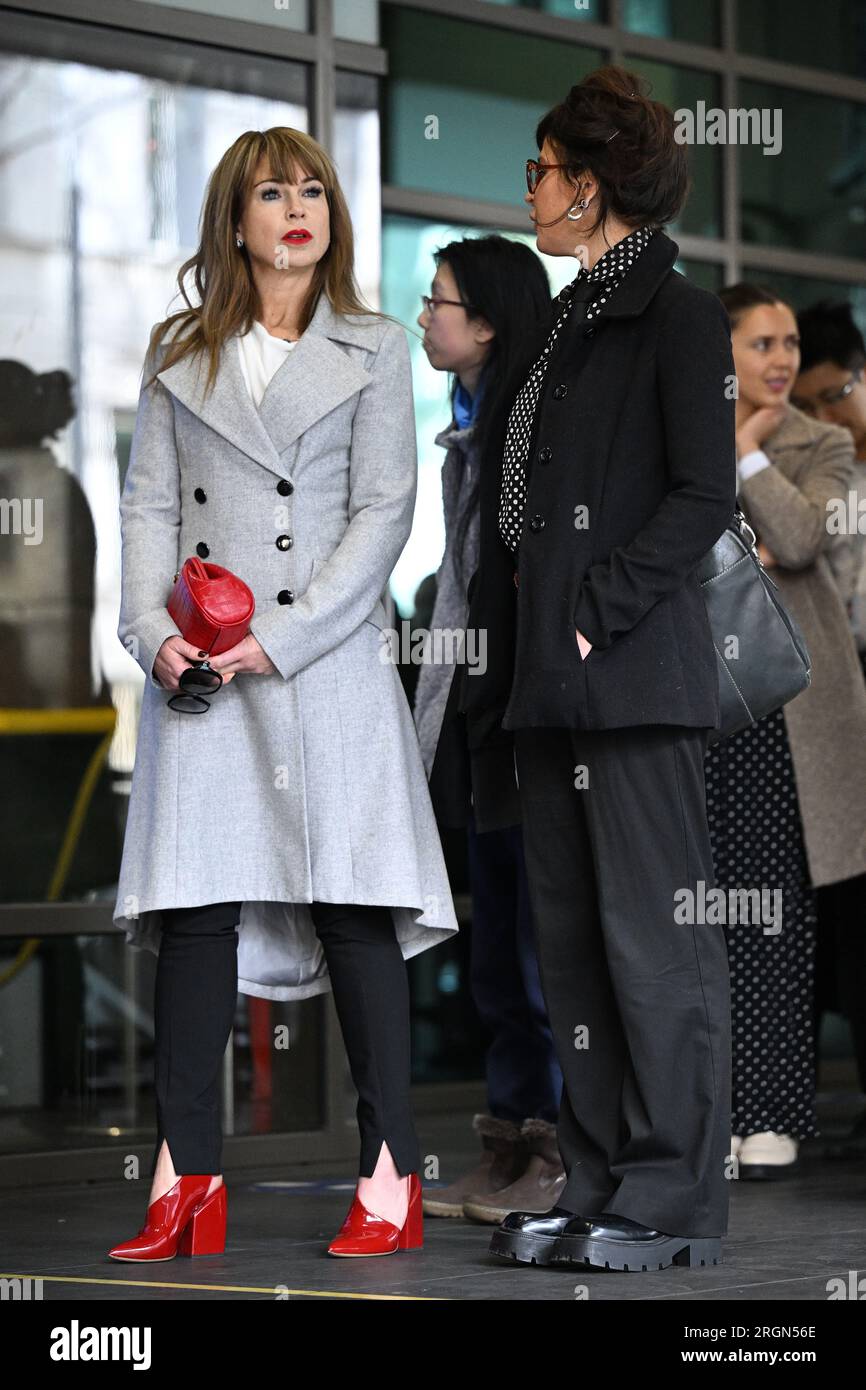 Melbourne, Australia. 11th Aug, 2023. Emma Walters (left) arrives to ...