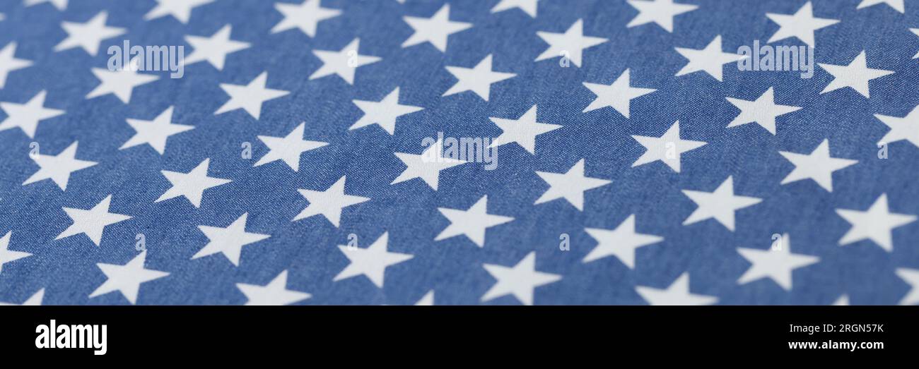 Blue and white star pattern hi-res stock photography and images - Alamy