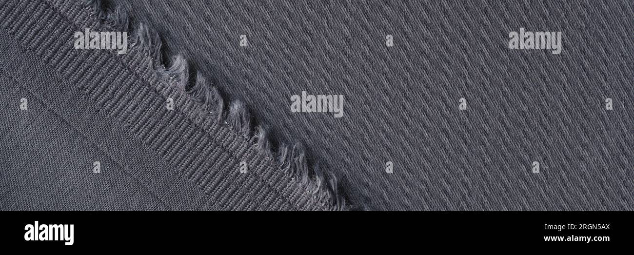 Face and back side of gray fabric as background Stock Photo - Alamy