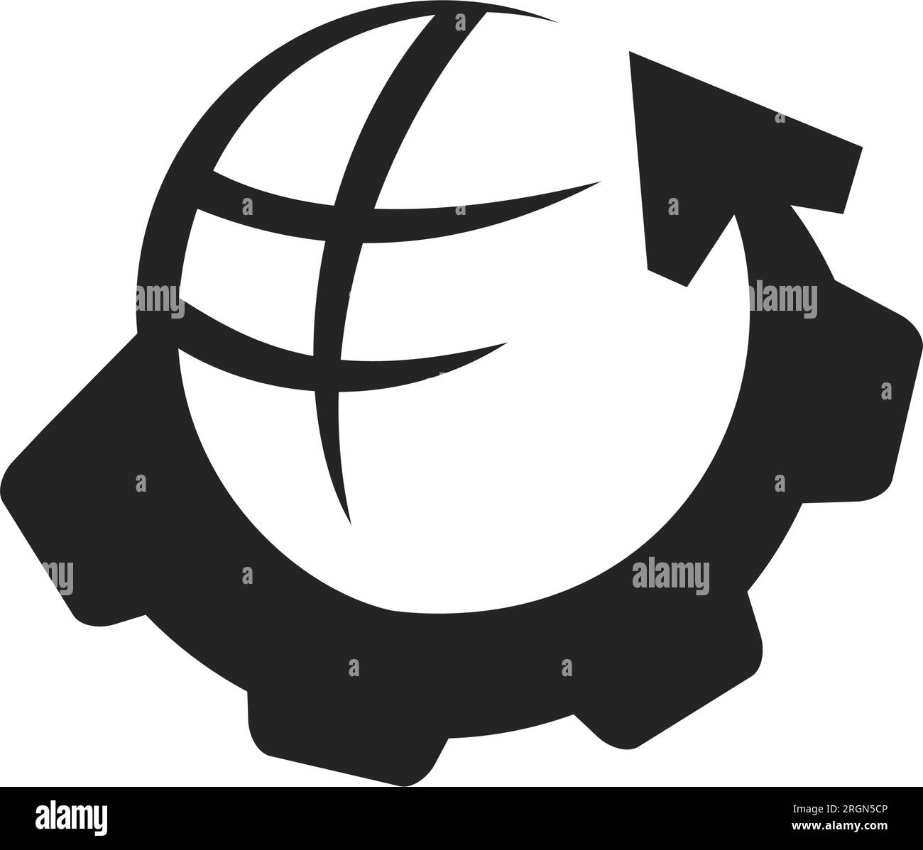 gear service logo template Isolated. Brand Identity. Icon Abstract ...