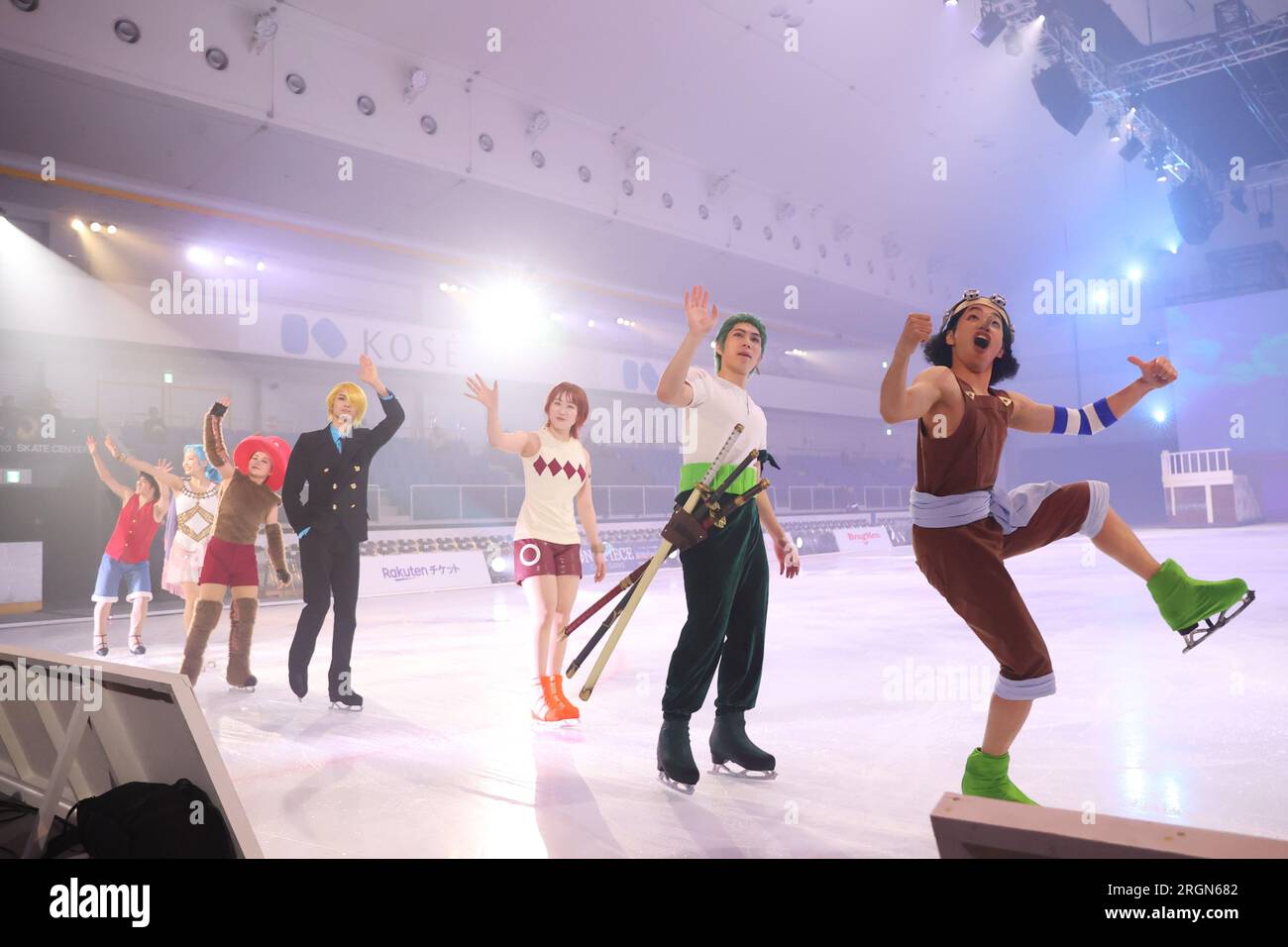 Kanagawa, Japan. 10th Aug, 2023. General view Figure Skating : One ...