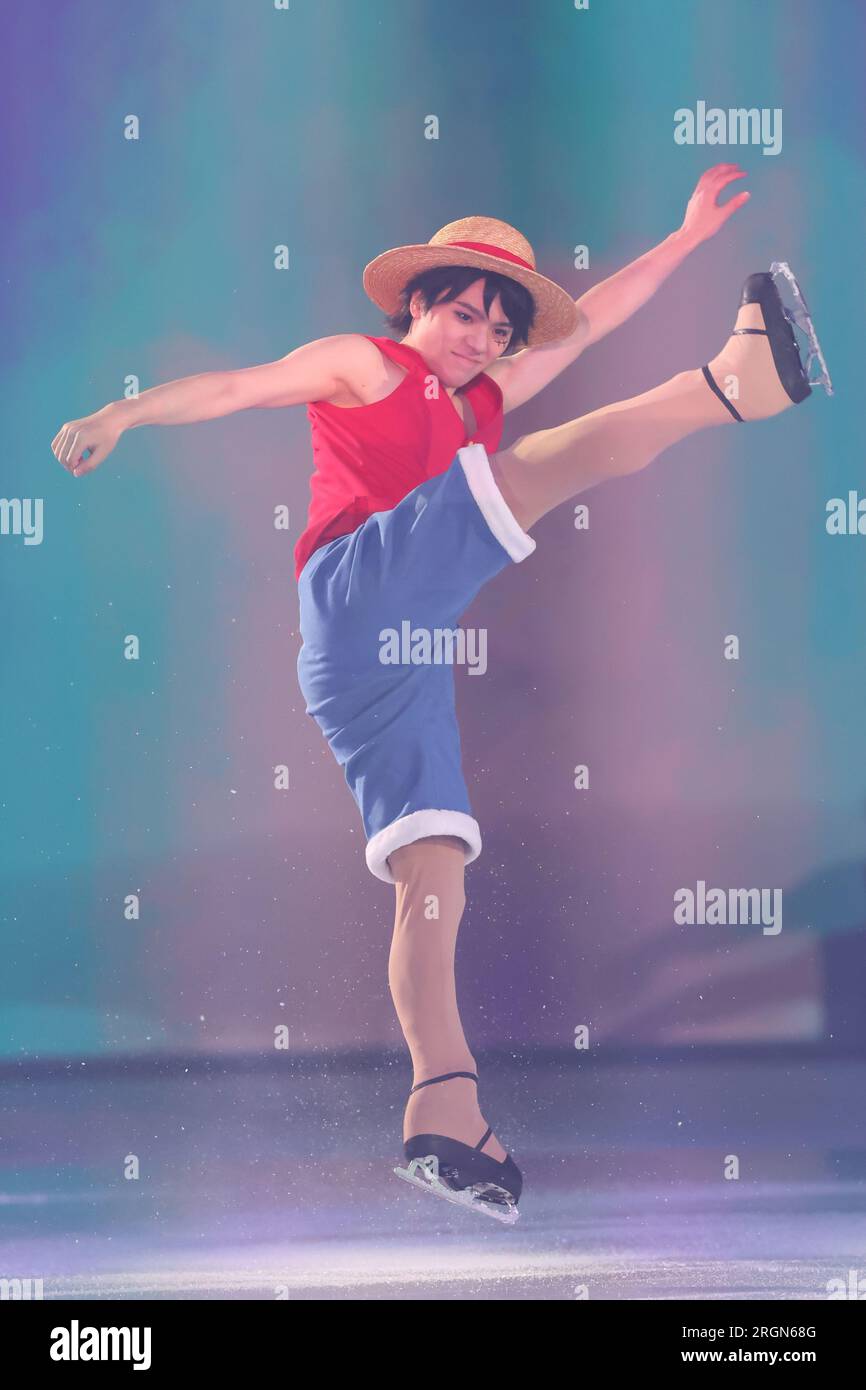 Kanagawa, Japan. 10th Aug, 2023. Shoma Uno Figure Skating : One Piece ...