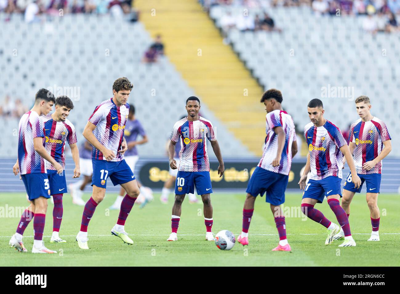 Barcelona team group (Barcelona), AUGUST 8, 2023 - Football / Soccer ...