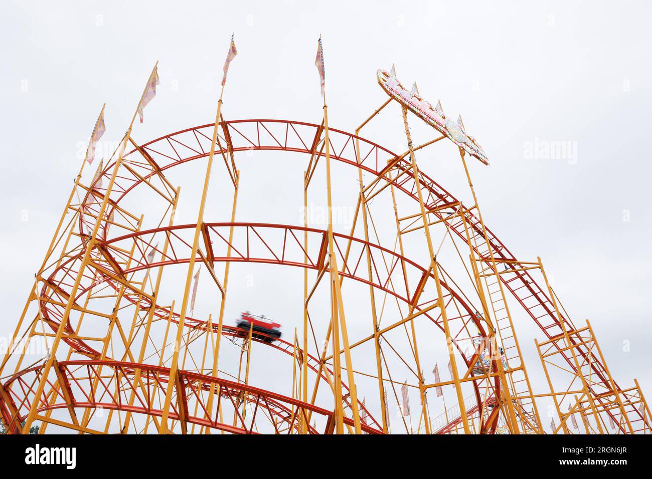 Germany view roller coaster in hi-res stock photography and images - Alamy