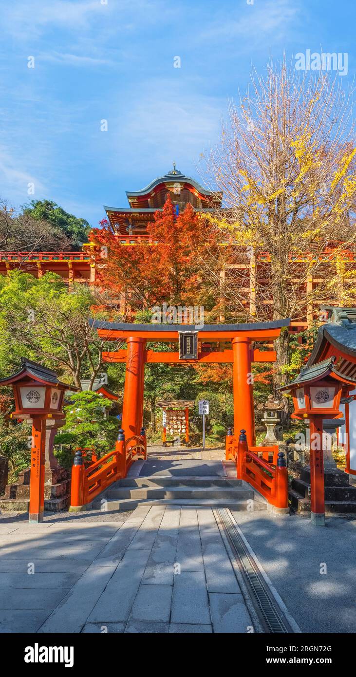 Saga, Japan - Nov 28 2022: Yutoku Inari shrine in Kashima City, Saga ...