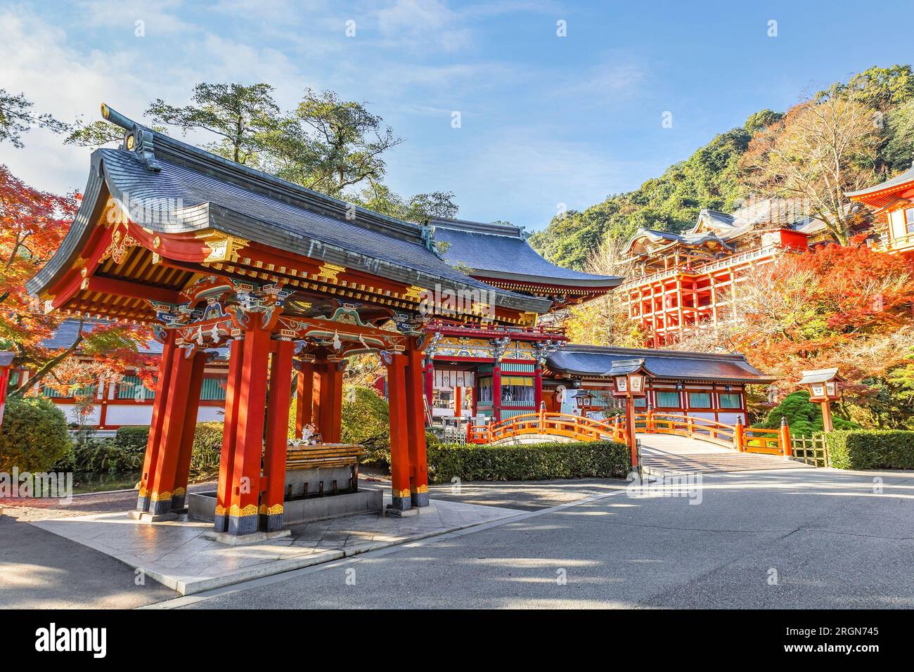 Saga, Japan - Nov 28 2022: Yutoku Inari shrine in Kashima City, Saga ...