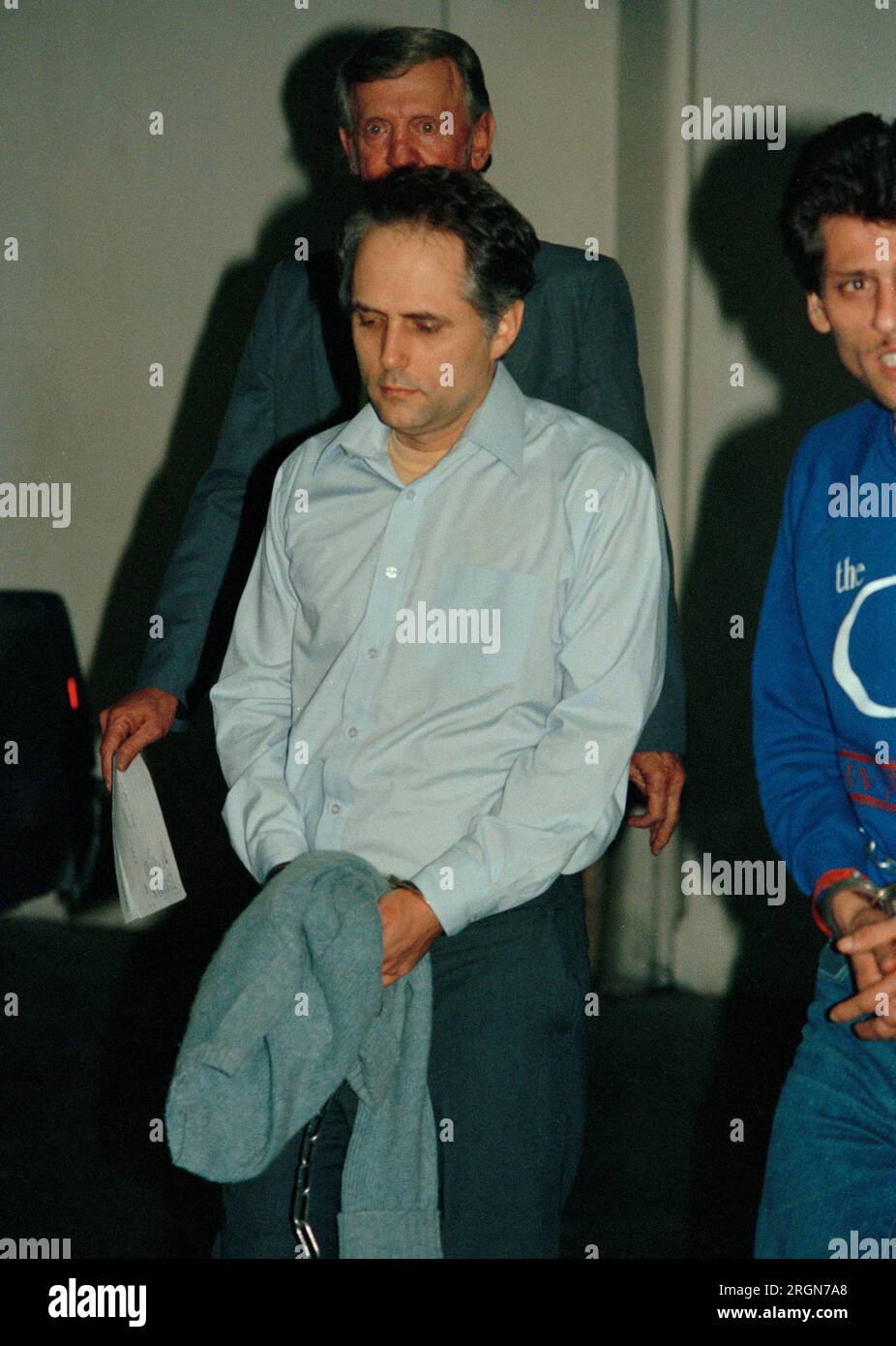 Former Peoples Temple member Larry Layton is shown leaving the San ...