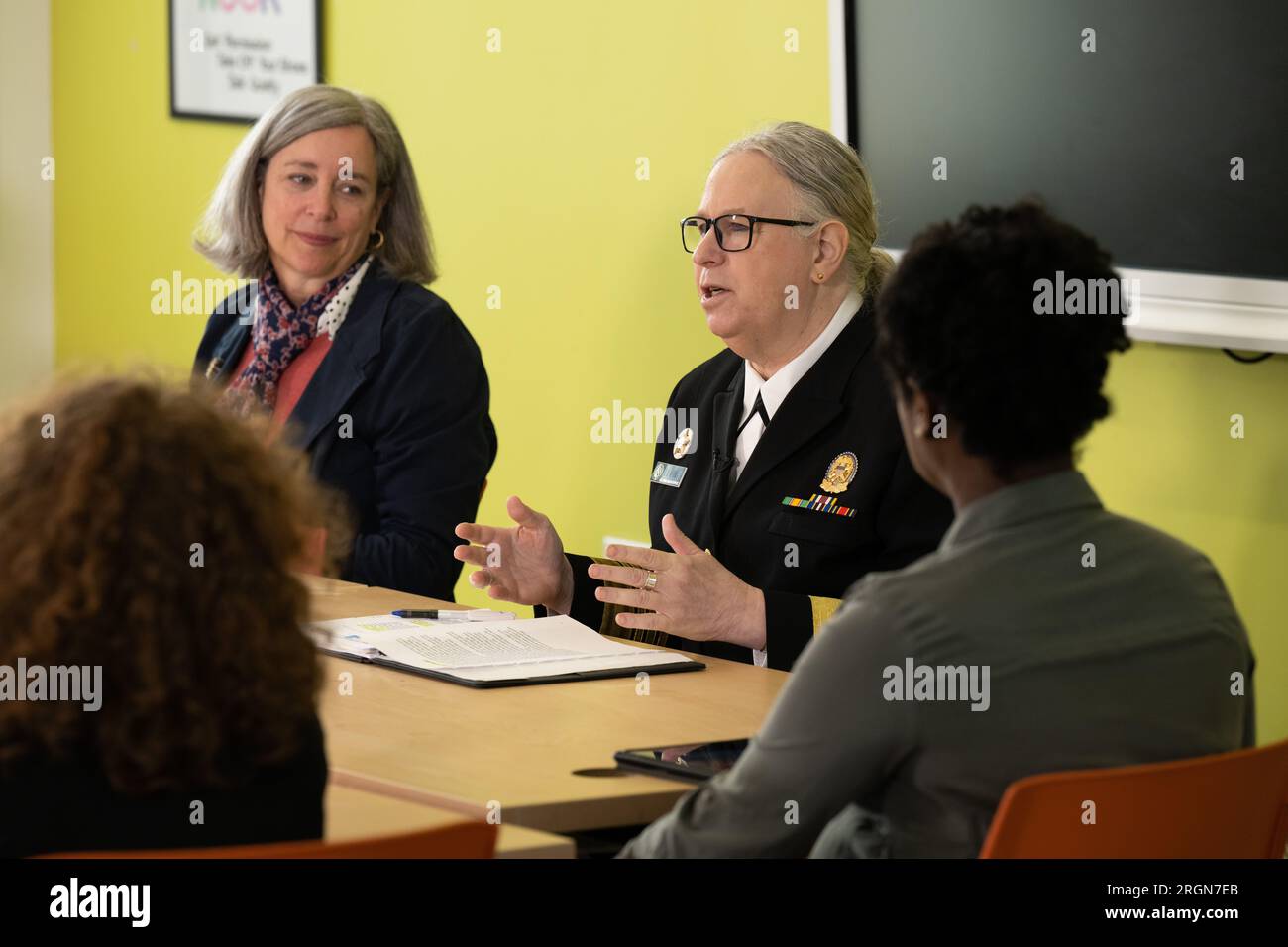 Reportage: HHS Assistant Secretary for Health, Admiral Rachel Levine ...