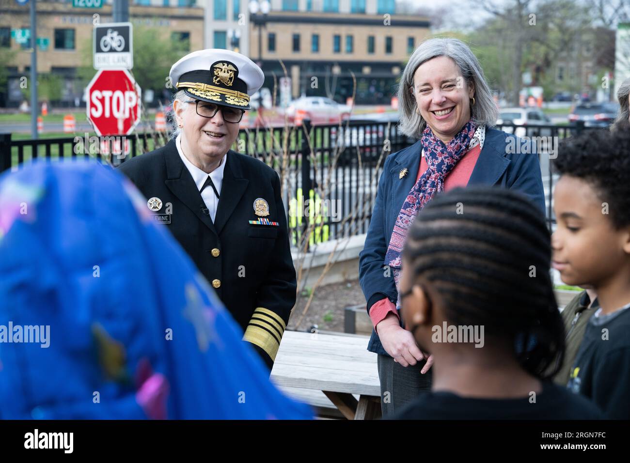 Reportage: HHS Assistant Secretary for Health, Admiral Rachel Levine ...