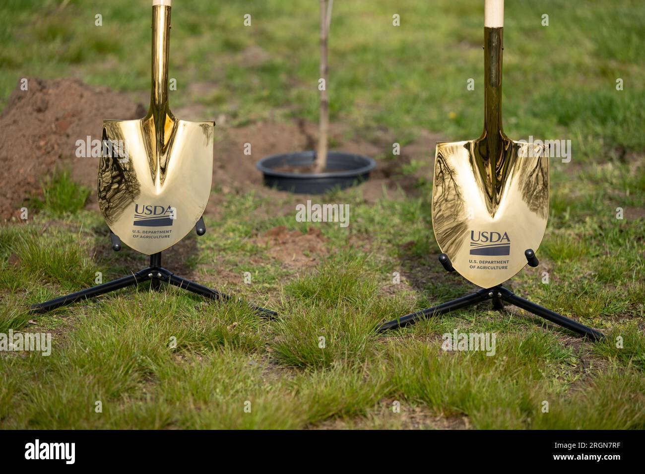 Reportage: USDA visit to Newark New Jersey to announce tree planting ...