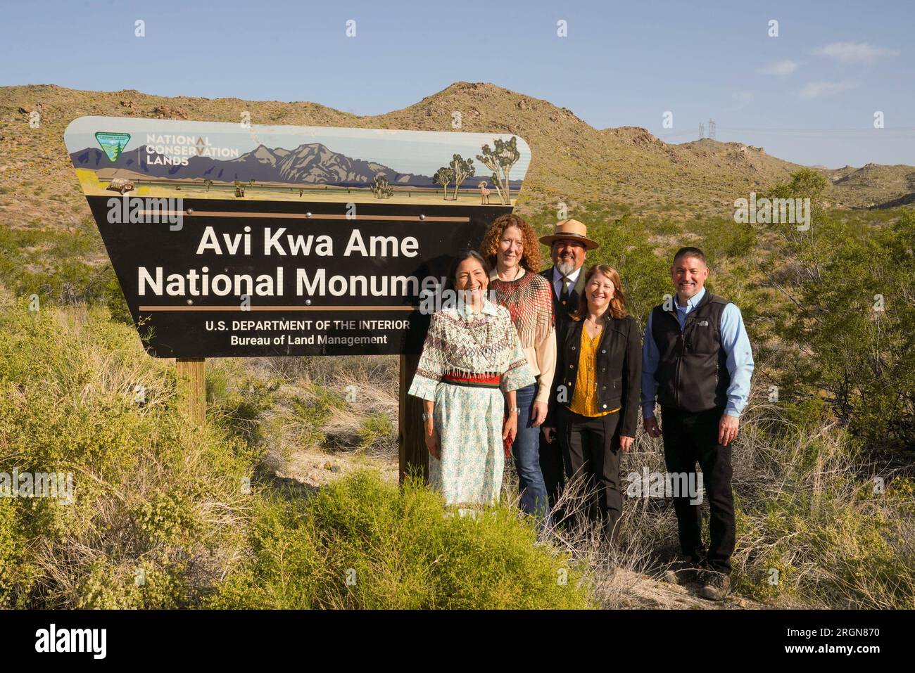 Secretary Deb Haaland and Department leaders traveled to Nevada to ...