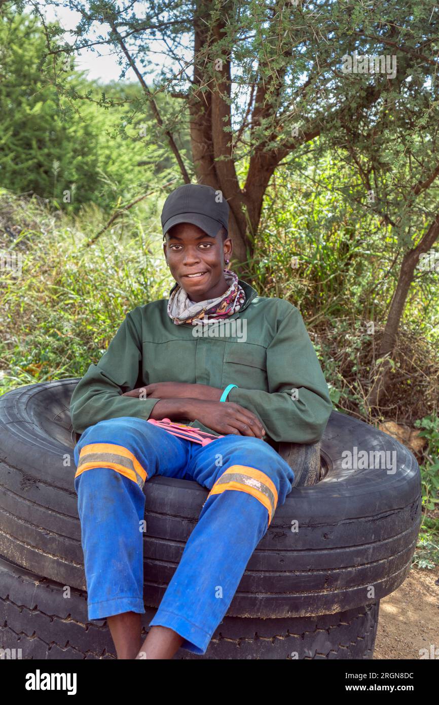 Workwear african hi-res stock photography and images - Alamy