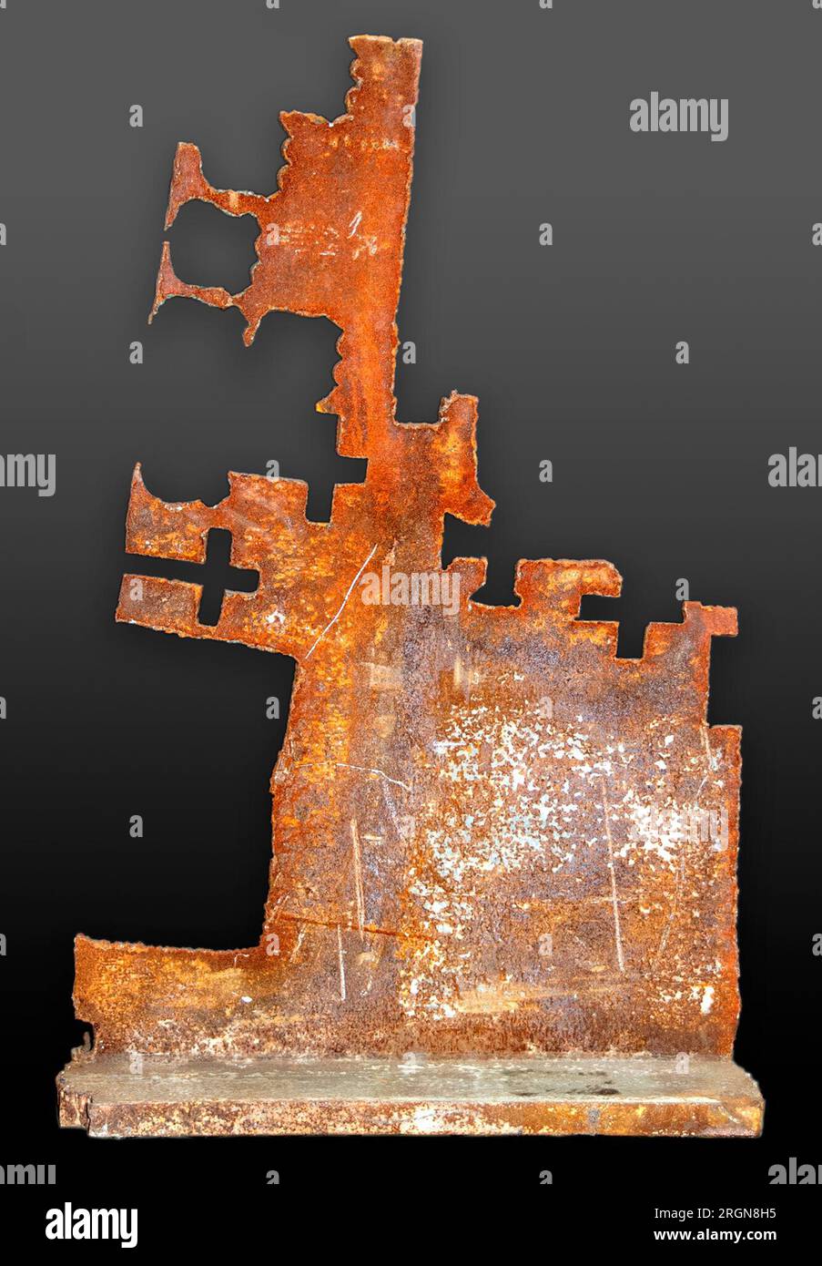 FBI History: A piece of steel from one of the eight buildings that ...